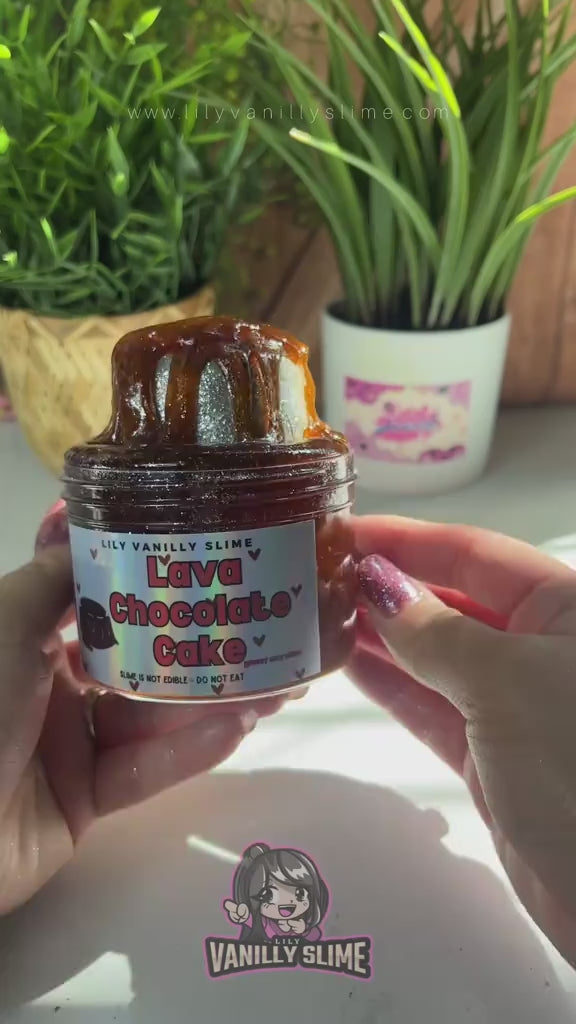 Lava Chocolate Cake Slime | Lily Vanilly Slime