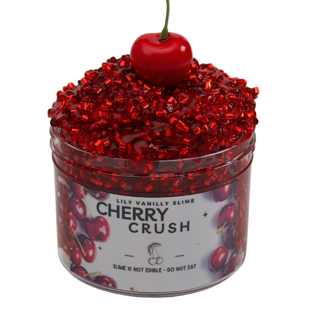 Cherry Crush Slime | Lily Vanilly Slime