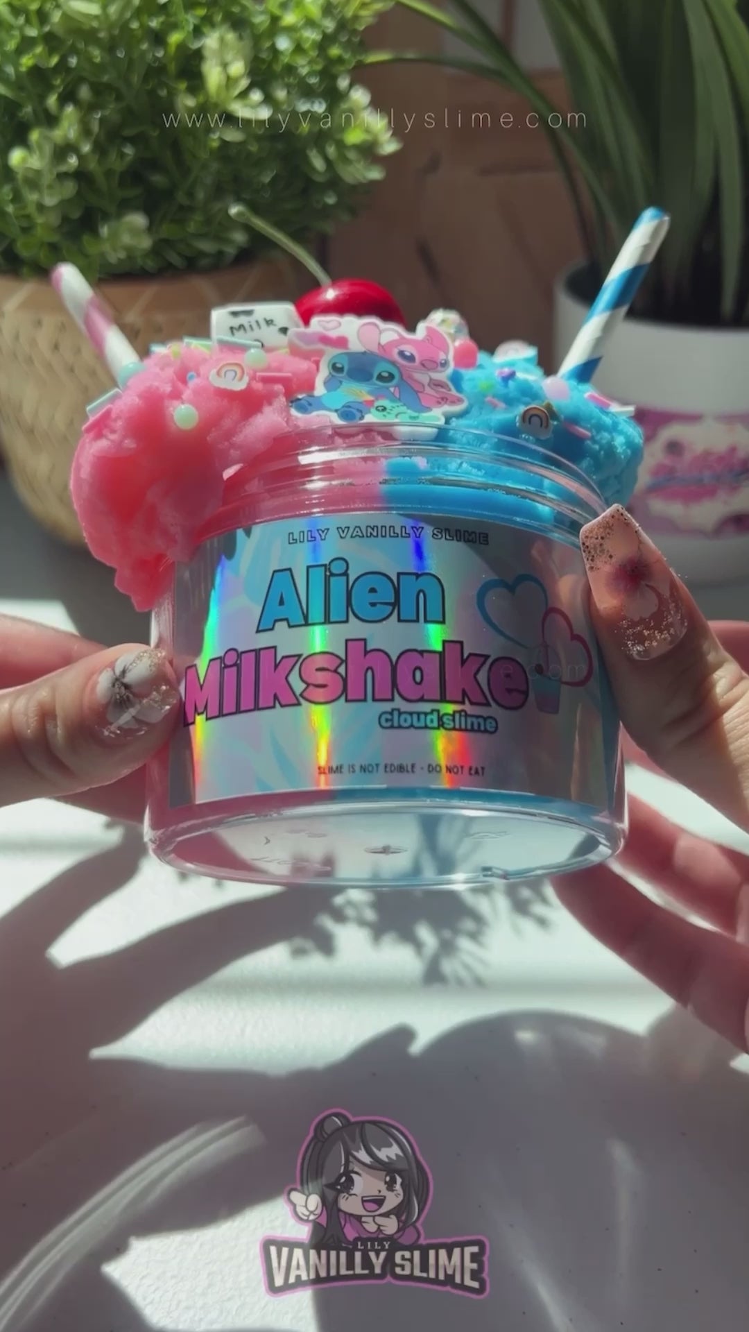Alien Milkshake | Lily Vanilly Slime