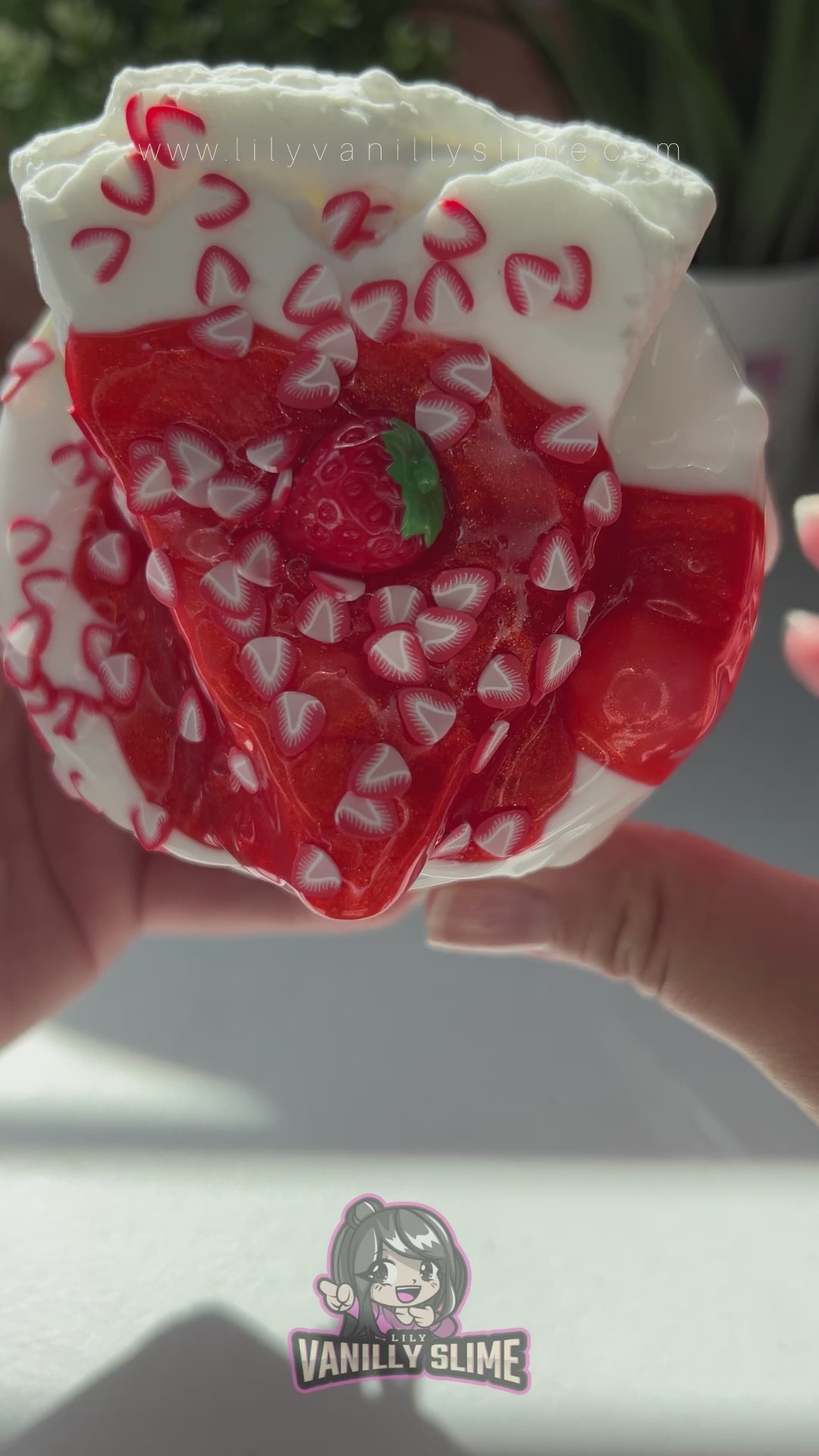 Strawberry Cheesecake Slime Clay Kit | Lily Vanilly Slime